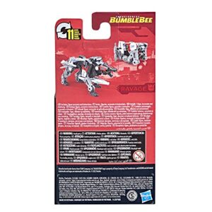 Transformers Toys Studio Series Core Class Bumblebee Ravage Action Figure - Ages 8 and Up, 3.5-inch