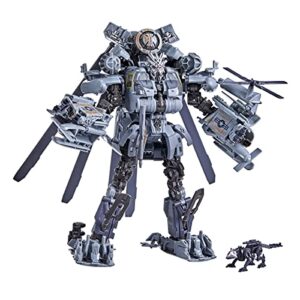 transformers toys studio series 73 leader class revenge of the fallen grindor and ravage action figure - kids ages 8 and up, 8.5-inch