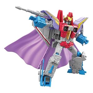 transformers studio series 86-12 leader class the the movie 1986 coronation starscream action figure, ages 8 and up, 8.5-inch