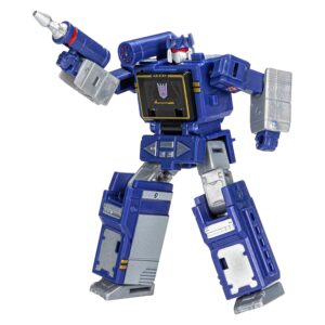 transformers generations legacy core soundwave action figure, 3.5-inch, robot toys for kids, ages 8 and up