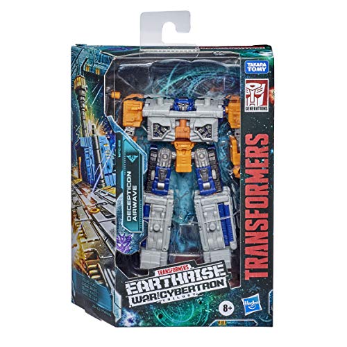 Transformers Toys Generations War for Cybertron: Earthrise Deluxe WFC-E18 Airwave Modulator Figure - Kids Ages 8 and Up, 5.5-inch