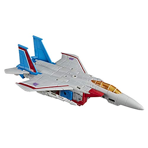 Transformers Toys Generations War for Cybertron: Earthrise Voyager WFC-E9 Starscream Action Figure - Kids Ages 8 and Up, 7-inch