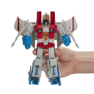 Transformers Toys Generations War for Cybertron: Earthrise Voyager WFC-E9 Starscream Action Figure - Kids Ages 8 and Up, 7-inch