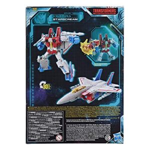 Transformers Toys Generations War for Cybertron: Earthrise Voyager WFC-E9 Starscream Action Figure - Kids Ages 8 and Up, 7-inch