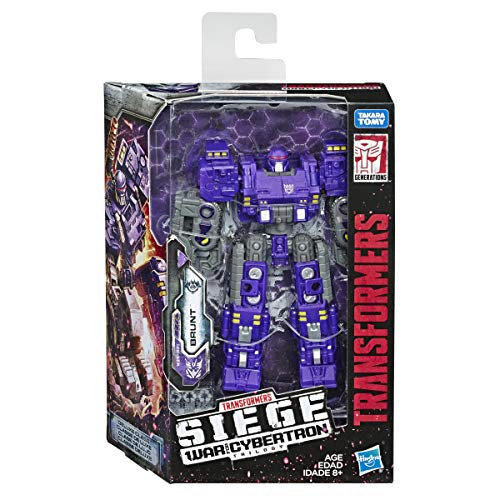 Transformers Toys Generations War for Cybertron Deluxe Wfc-S37 Brunt Weaponizer Action Figure - Siege Chapter - Adults & Kids Ages 8 & Up, 5