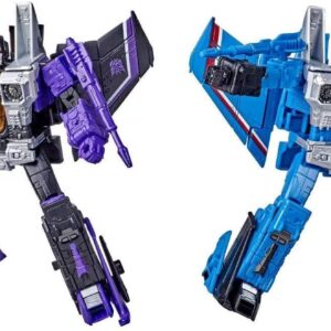 Transformers Toys Generations War for Cybertron: Earthrise Voyager WFC-E29 Seeker 2-Pack Action Figures - Kids Ages 8 and Up, 7-inch