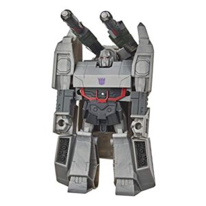 transformers bumblebee cyberverse adventures toys action attackers: 1-step changer megatron action figure, kids ages 6 and up, 4.25-inch