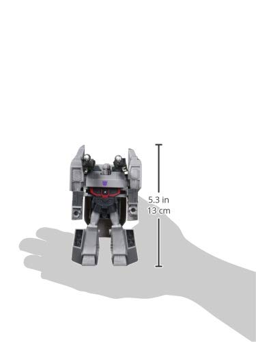 Transformers Bumblebee Cyberverse Adventures Toys Action Attackers: 1-Step Changer Megatron Action Figure, Kids Ages 6 and Up, 4.25-inch