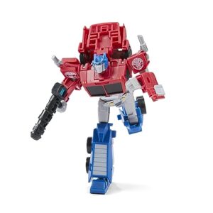 Transformers Toys EarthSpark Deluxe Class Optimus Prime Action Figure, 5-Inch, Robot Toys for Kids Ages 6 and Up