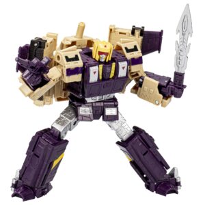 transformers toys legacy evolution leader blitzwing toy, 7-inch, action figure for boys and girls ages 8 and up