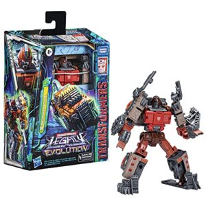 transformers toys legacy evolution deluxe scraphook toy, 5.5-inch, action figure for boys and girls ages 8 and up