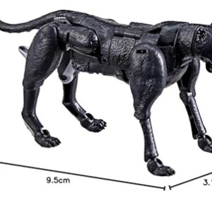 Transformers Toys Generations War for Cybertron: Kingdom Deluxe WFC-K31 Shadow Panther Action Figure - Kids Ages 8 and Up, 5.5-inch