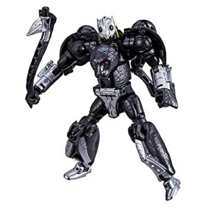 transformers toys generations war for cybertron: kingdom deluxe wfc-k31 shadow panther action figure - kids ages 8 and up, 5.5-inch