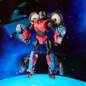 Transformers Legacy Velocitron 5 Inch Action Figure Deluxe Class Exclusive - Road Rocket