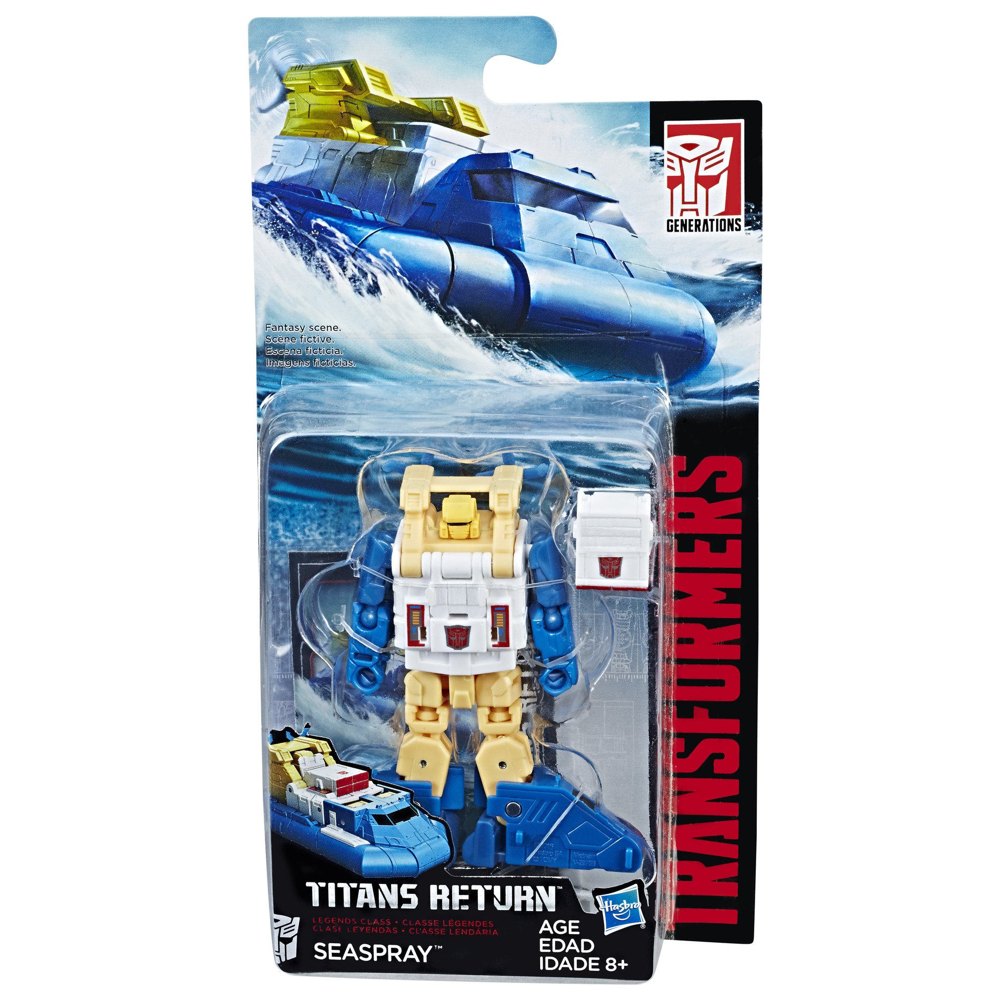 Transformers: Generations Titans Return Legends Class Seaspray