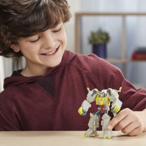 Transformers Bumblebee Cyberverse Adventures Deluxe Class Grimlock Action Figure Toy, Build-A-Figure Part, for Ages 6 and Up, 5-inch