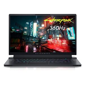 alienware x17 r2 vr ready gaming laptop - 17.3-inch fhd 360hz 1ms display, core i7-12700h, 16gb ram, 1tb ssd, nvidia geforce rtx 3070ti 8gb gddr6, bluetooth, wi-fi 6, usb-c, windows 11 home - white