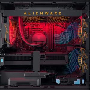 Alienware Aurora R15 Gaming Desktop - AMD Ryzen 7-7700X, 16GB DDR5 RAM, 1TB SSD, NVIDIA GeForce RTX 4070Ti GDDR6X, Windows 11 Home, 1 Year Premium Support - Black