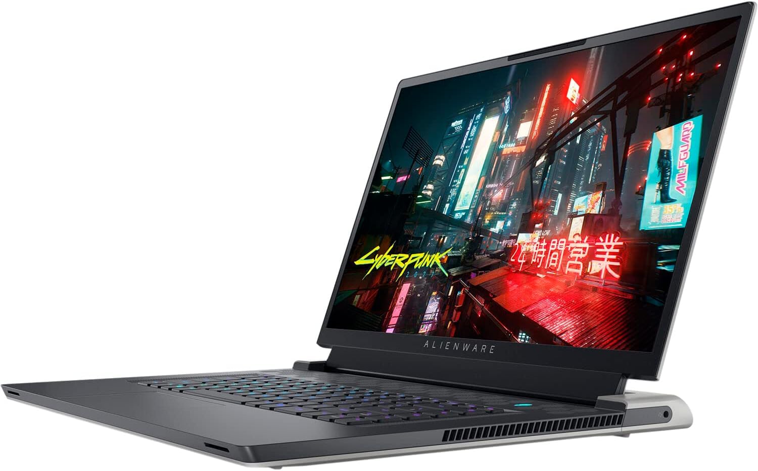 Alienware x17 R2 Gaming Laptop (2024) 17.3" 480Hz FHD (Intel 20-Core i9-12900H, 64GB DDR5 RAM, 2TB SSD, NVIDIA GeForce RTX 3080 Ti 16GB) Per-key RGB Backlit, Thunderbolt, Win 11 Home, Lunar Light