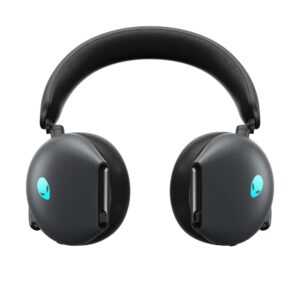 Alienware AW920H Tri-Mode Wireless Gaming Headset - Dolby Atmos Virtual Surround Sound,AI-driven Noise-Cancelling microphone, USB-C Wireless Dongle - Dark Side of the Moon,Large