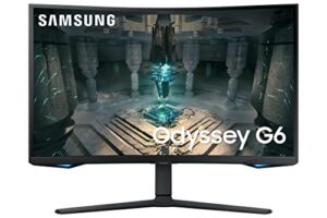 samsung 32" odyssey g65b qhd 240hz 1ms (gtg) hdr 600 gaming hub 1000r curved gaming monitor,black