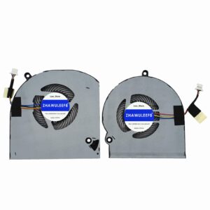 zhawuleefb replacement new cpu+gpu cooling fan for dell alienware 15 r3 r4 p69f series eg75070s1-c270-s9a eg75070s1-c260-s9a dc5v 0.40a fan