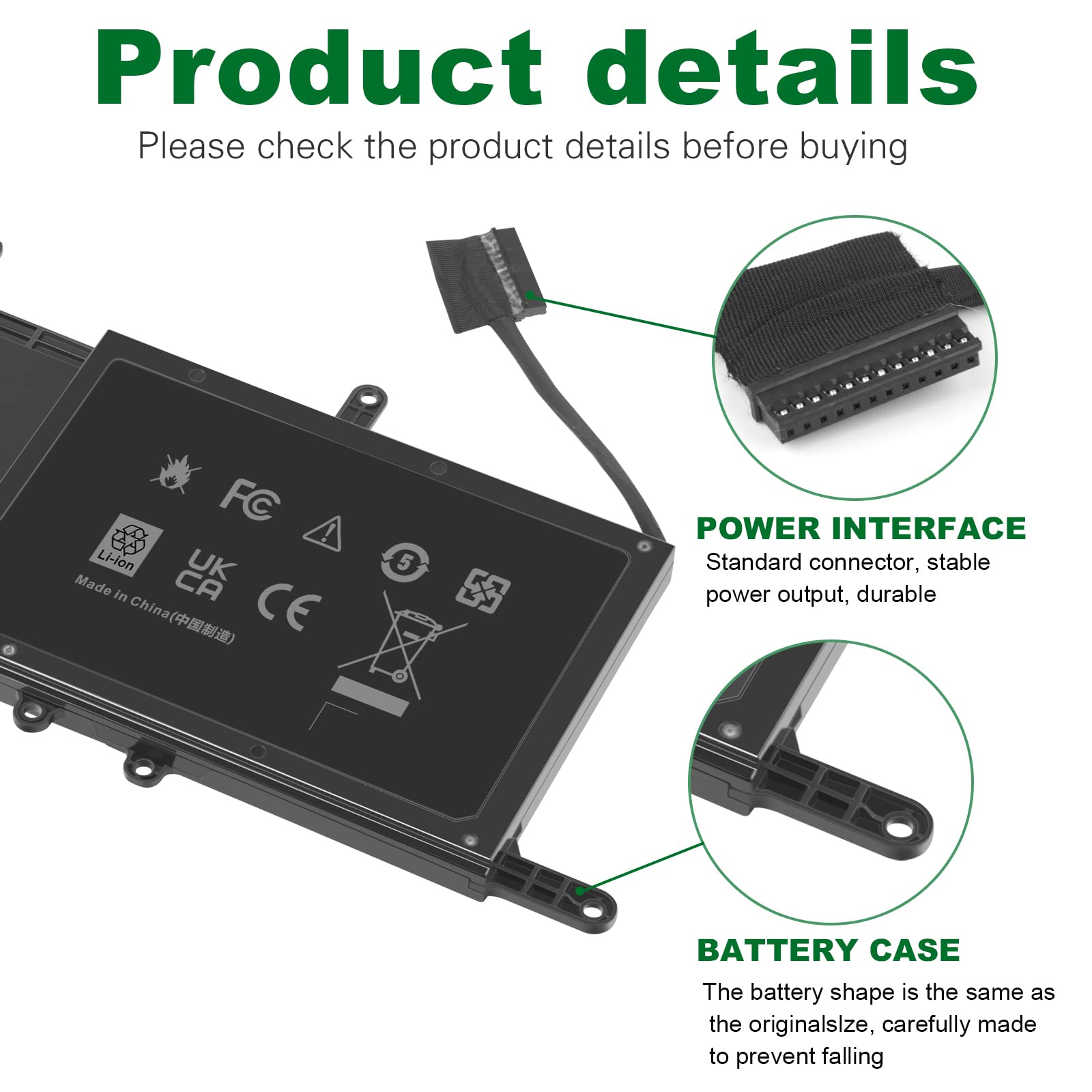 Fancy Buying 9NJM1 44T2R MG2YH Laptop Battery for Dell Alienware 15 R3 R4 17 R4 R5 Series P31E P69F P31E001 P31E002 P69F001 P69F002 HF25D 01D82 546FF 0546FF HF250 0HF250 0MG2YH