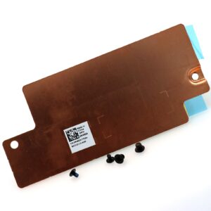 deal4go two slot 2280 m.2 ssd heatsink cover hard drive thermal shield for dell alienware m15 m17 0r46dx r46dx