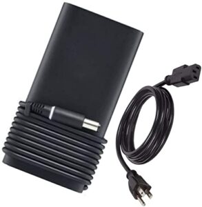 new slim 240w charger for dell alienware x15 x17 r2 r1, m15 m17 r7 r6 r5 r4 r3 r2 r1, g7 g5 g3 15 17 7500 7700 5500 5505 3500 gaming laptop 19.5v 12.3a 9.23a 180w ac power supply cord