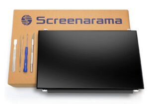 screenarama new screen replacement for dell alienware 17 r5 p31e002, fhd 1920x1080, ips, matte, lcd led display with tools