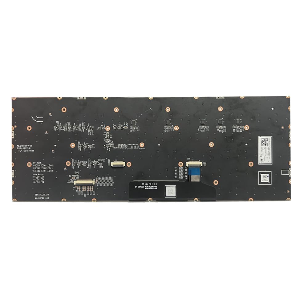 JINTAI RGB Keyboard Backlight Replacement for Dell Alienware X15 R2 X17 R1 0012TP PK133Q61C00