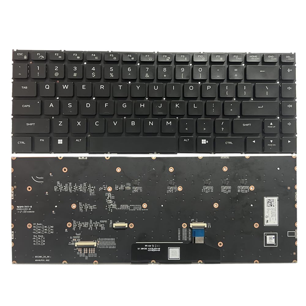 JINTAI RGB Keyboard Backlight Replacement for Dell Alienware X15 R2 X17 R1 0012TP PK133Q61C00