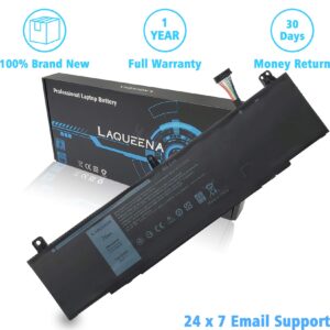 LAQUEENA TDW5P Laptop Replacement Battery for Dell Alienware 13 R3 ALW13C D1738 D2718 D2728 D2738 D2838 D2508 D2503S D2506S D2715S Series Notebook Black V9XD7 0V9XD7 4RRR3 04RRR3 JFWX7 0JFWX7 15.2V