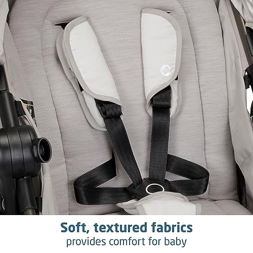 Maxi-Cosi Zelia™ Luxe 5-in-1 Modular - Baby Travel System Car Seat and Stroller, Infant Car Seat and Stroller Combo, Baby Car Seat and Stroller Combo in New Hope Tan