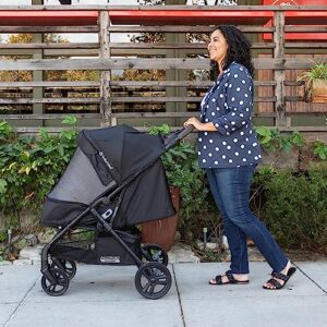 Baby Trend Passport Carriage Travel System DLX (with Ez-Lift Plus), Uptown Black