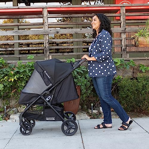 Baby Trend Passport Carriage Travel System DLX (with Ez-Lift Plus), Uptown Black