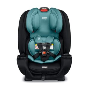 Britax One4Life Convertible Car Seat, 10 Years of Use from 5 to 120 Pounds, Converts from Rear-Facing Infant Car Seat to Forward-Facing Booster Seat, Machine-Washable Fabric, Jade Onyx