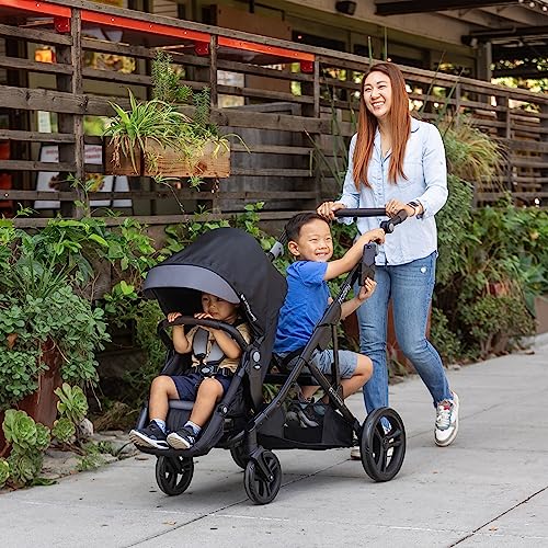 Baby Trend Morph Single to Double Modular Travel System, Black