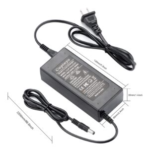 Cupinyo 42V 2A Universal Charger 1 Prong for 36V Lithium Battery Compatible with Most Brands with 5.5mm DC Plug