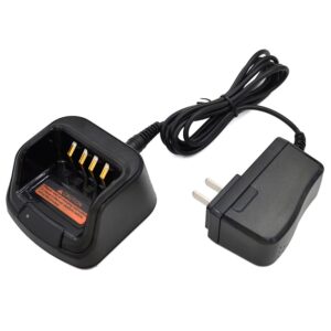 Kymate CH10L27 Desk Charger for Hytera Radio HP602 HP682 HP702 HP782 HP562 HP606 HP686 HP706 HP786 HP60X HP68X HP70X HP78X Battery BP2002 BP2403 Walkie Talkie Charging