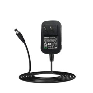 myvolts 5v power supply adaptor compatible with/replacement for creative d100 bluetooth speaker - us plug