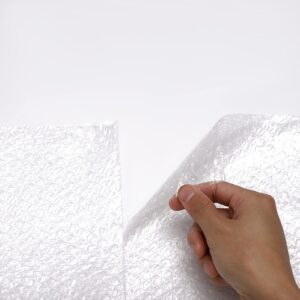 WANGUAGUA Bubble Packing Wrap For Moving Boxes Shipping Cushioning Supplies 1 Roll 12" X 15' Perforated