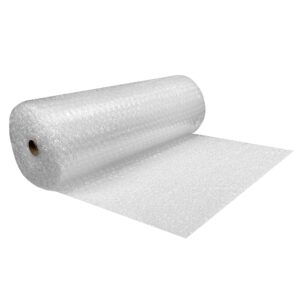 bubble roll wrap 48" wide x 65' large bubbles 1/2" perforated 12"