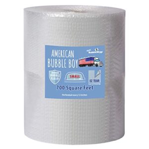 small bubble wrap, american bubble boy (24" wide, 700 square feet)