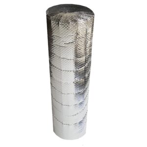 uboxes, thermoflex insulated bubble roll, 125-feet wrap (48-inches), silver