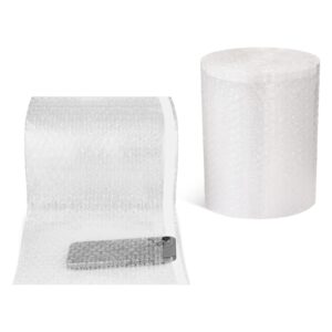 pacific mailer bubble cushion wrap pouches 7.5x7.5 inch total 50 packs self sealing bubble pouch bags roll for packing, shipping, storage, moving [clear]