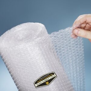 Mighty Gadget (R) 3/16" Air Bubble Cushioning Roll Perforated at Every 12" - 50 ft Roll