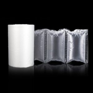 awagas Air Cushion Wrap Roll, 3000pc Air Pillow Bags Air Pillows for Packaging Inflatable Air Cushion Film Roll, Air Bubble Void Filling Bags for Bubble Wrap Packaging 985ft x 4" x 8"