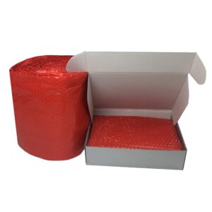 uBoxes, Red Bubble Small 3/16" Wrap x 12" Wide (120-Feet)