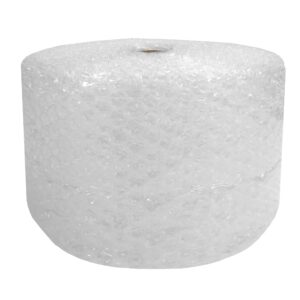 Uboxes Bubble Cushioning Wrap 12"x65' Large Bubbles 1/2" Perforated Every 12", clear